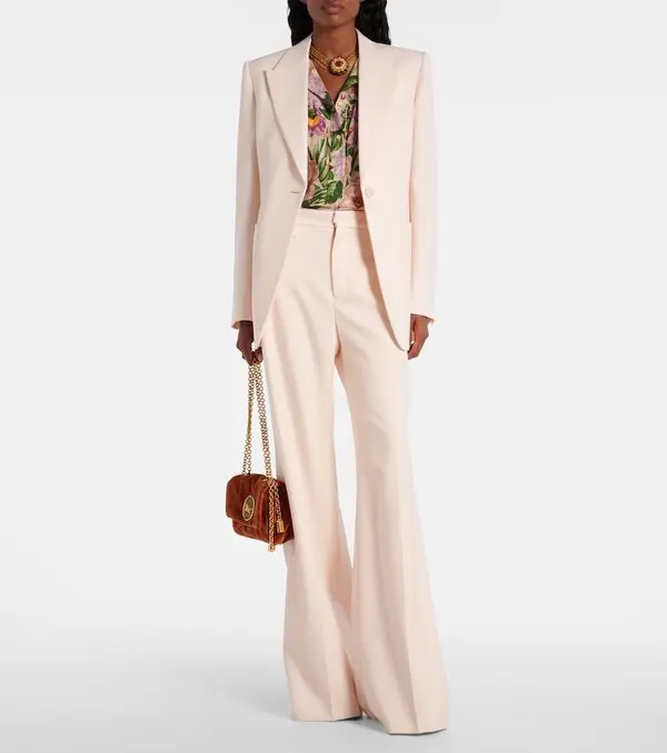Chloé Tie-neck Silk Crêpe De Chine Blouse - Multicoloured