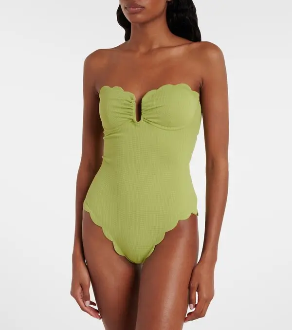 Marysia Lisbon Scalloped Swimsuit