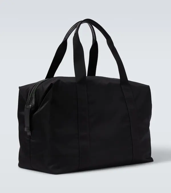 Prada Re-nylon Leather-trimmed Duffle Bag