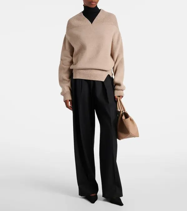 Victoria Beckham High-rise Wide-leg Pants