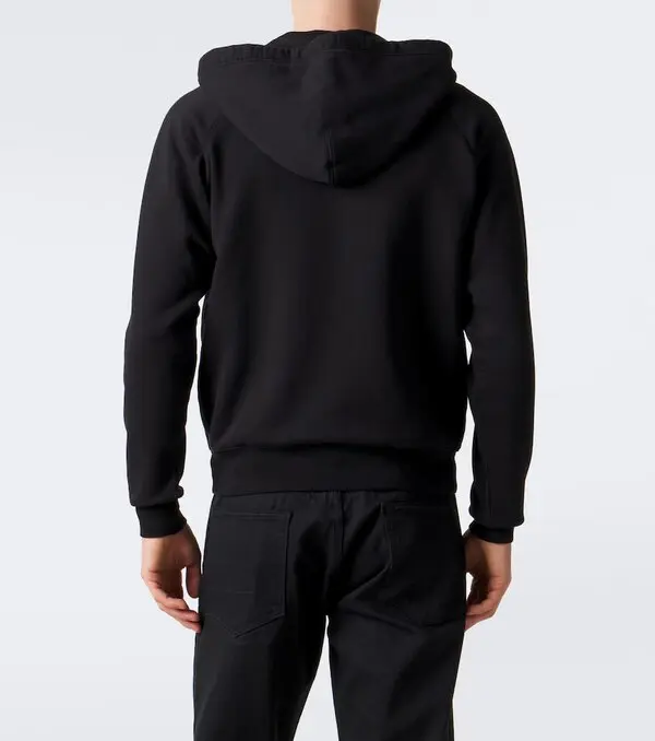 TOM FORD Cotton Jersey Zip-up Hoodie