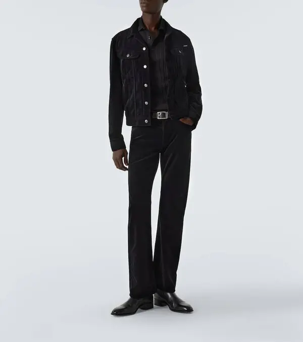 TOM FORD Cotton And Silk Polo Shirt