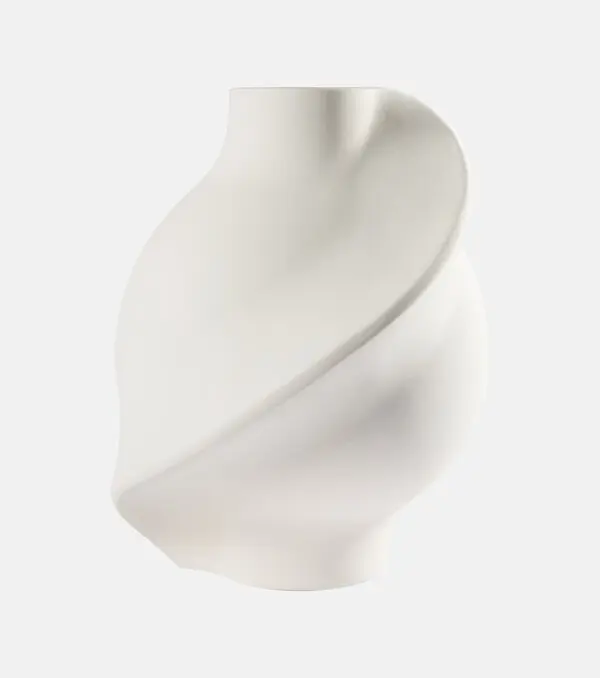 LOUISE ROE Pirout Ceramic Vase - White