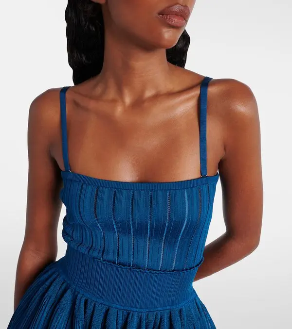 Alaïa Ribbed-knit Top
