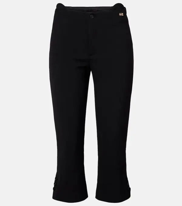 Victoria Beckham Logo Capri Pants