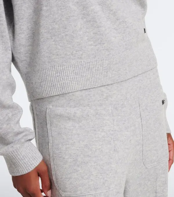 Victoria Beckham Wool Cashmere Sweater - Grey