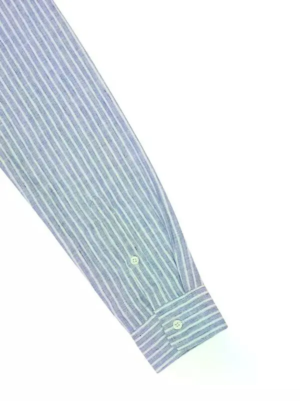 Frescobol Carioca Telles Striped Button-up Shirt - Blue