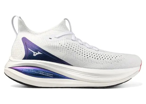 Mizuno Neo Vista 2 Athletic Sneakers - White/iris Bloom