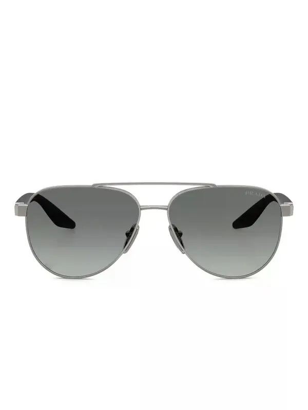 Prada Pilot-frame Sunglasses - Grey