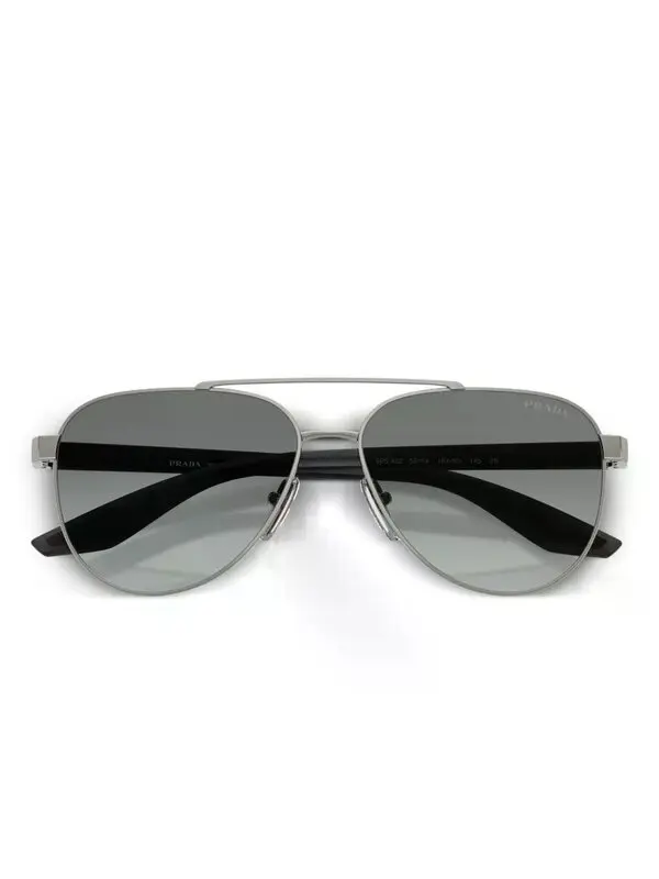 Prada Pilot-frame Sunglasses - Grey