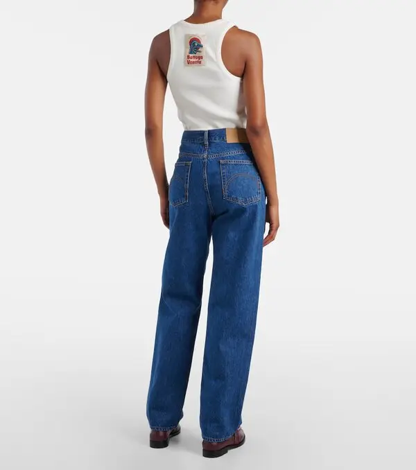 BLAZÉ MILANO Mid-rise Straight Leg Jeans