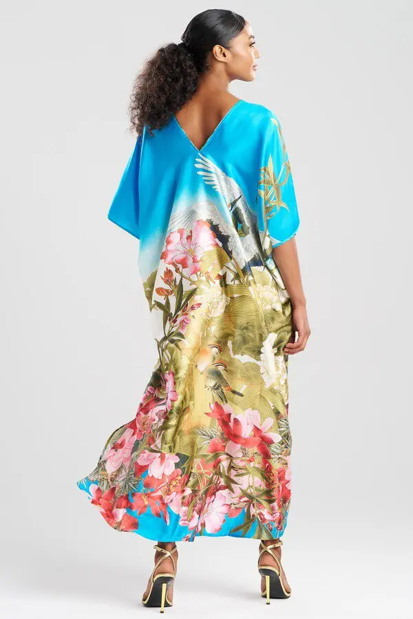 Natori Printed Caftan