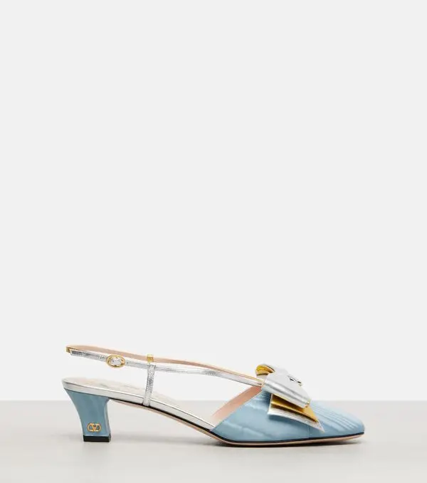 Valentino Garavani Bowow Leather Pumps