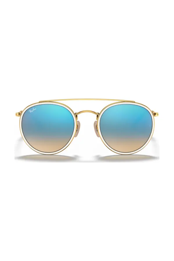 Ray-ban Round Double Bridge Sunglasses