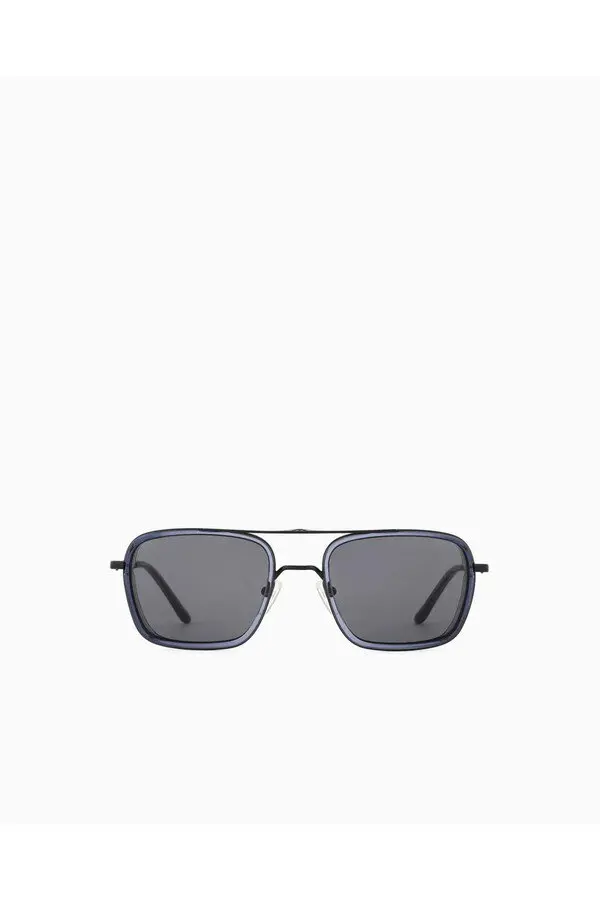 Emporio Armani Square Sunglasses - Blue