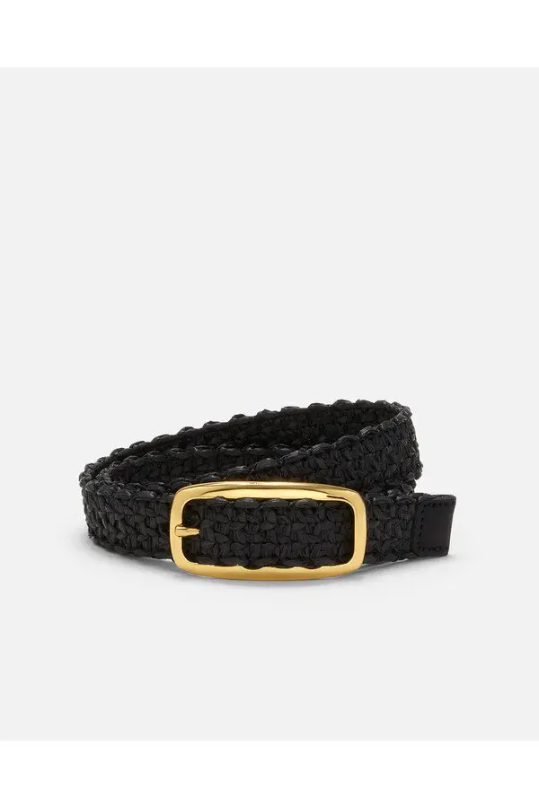 AUREUM Raffia Belt - Gold