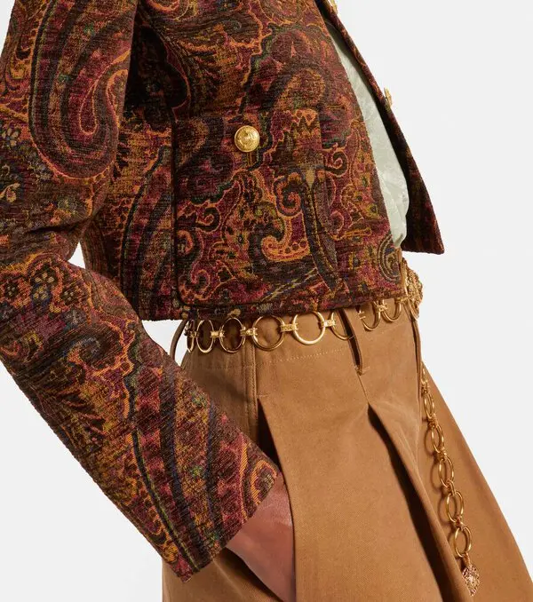 Chloé Paisley Jacquard Jacket