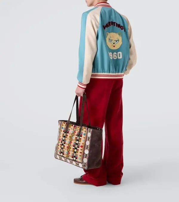 Valentino Garavani Logo Varsity Jacket