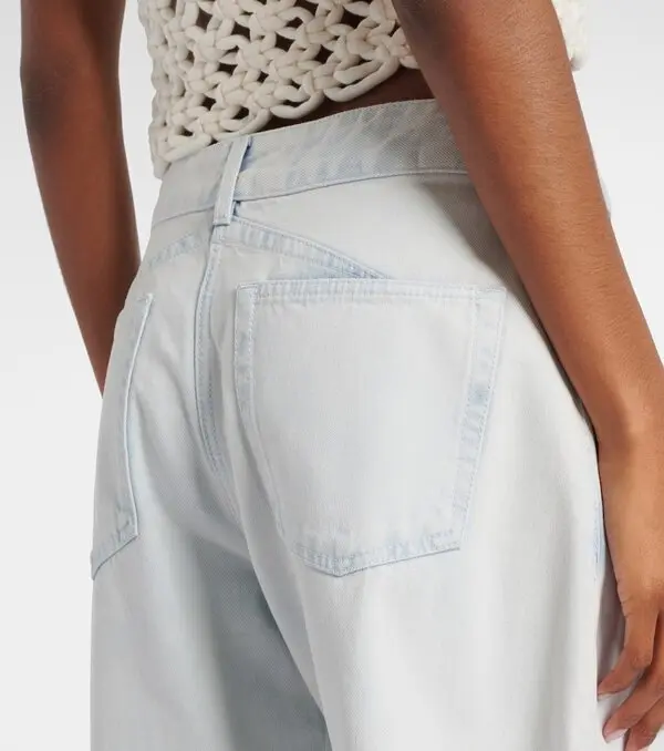 Alaïa Low-rise Barrel-leg Jeans
