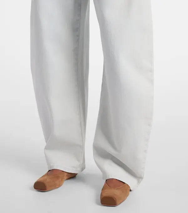 Alaïa Low-rise Barrel-leg Jeans