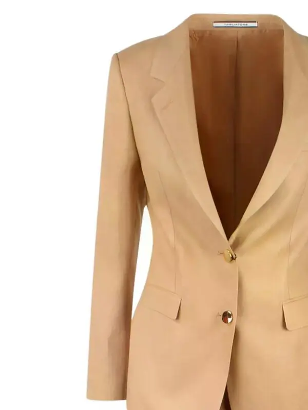 Tagliatore Linen Suit - Brown
