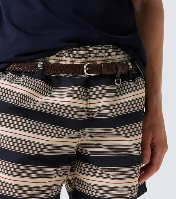Prada Braided Leather Belt