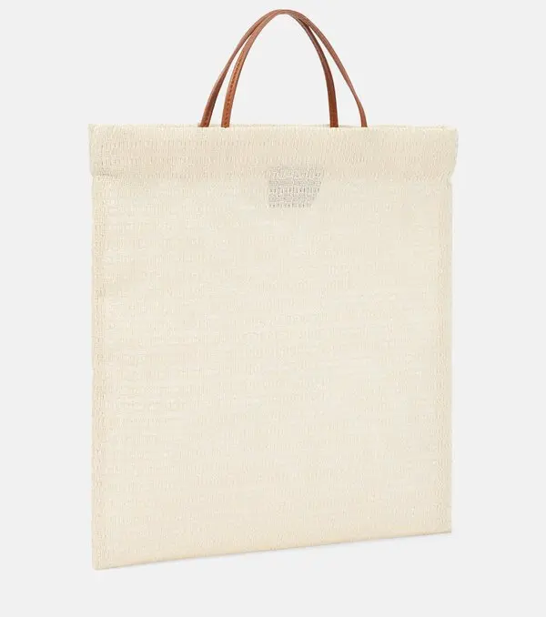 THE ROW Barn Mini Tote Bag - Neutrals