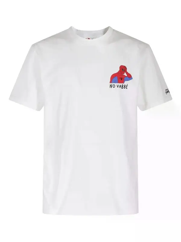 MC2 SAINT BARTH Spiderman-prin T-shirt