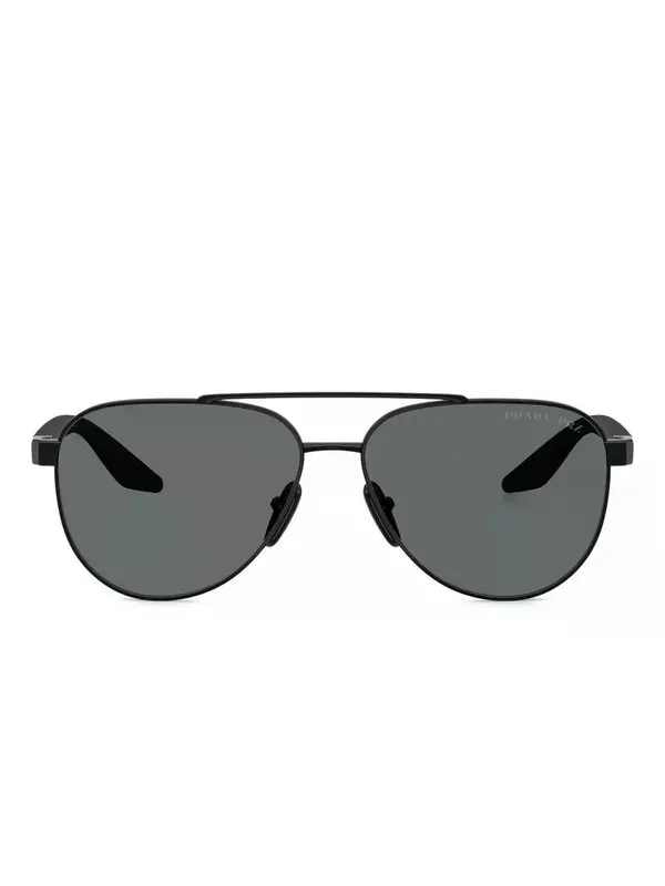 Prada Pilot-frame Sunglasses - Black