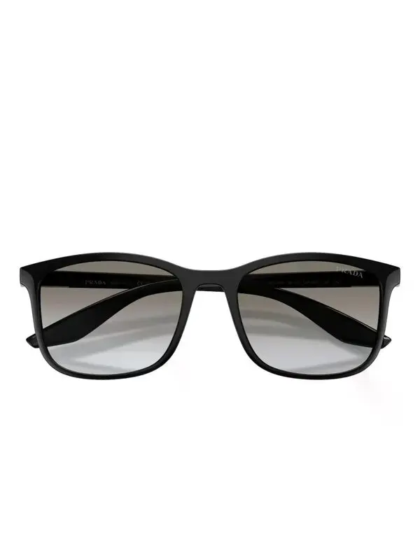 Prada Square-frame Sunglasses - Black