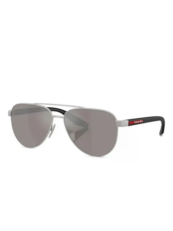 Prada Pilot-frame Sunglasses - Grey