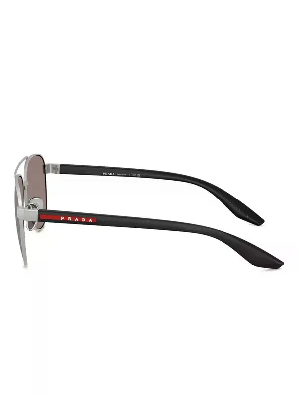 Prada Pilot-frame Sunglasses - Grey