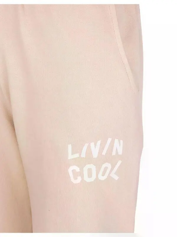 LIVINCOOL Logo-print Cotton Joggers