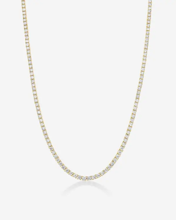 Ring Concierge Classic Lab Diamond Tennis Necklace - One-color