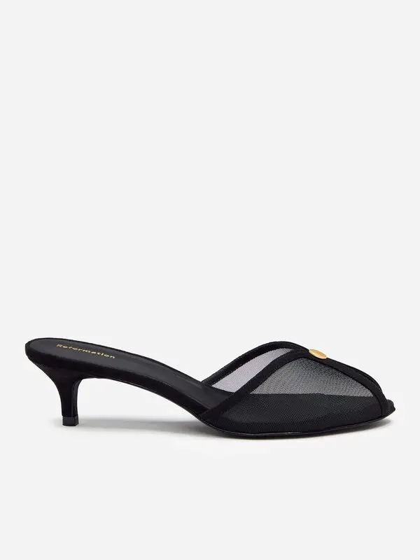 REFORMATION Wisdom Peep Toe Mule