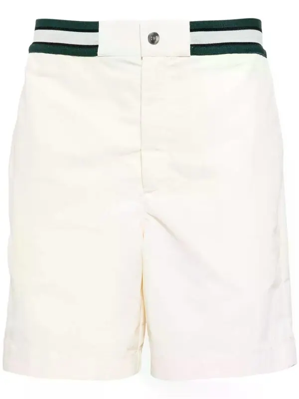 CHE Elasticated-waist Swim Shorts - Neutrals