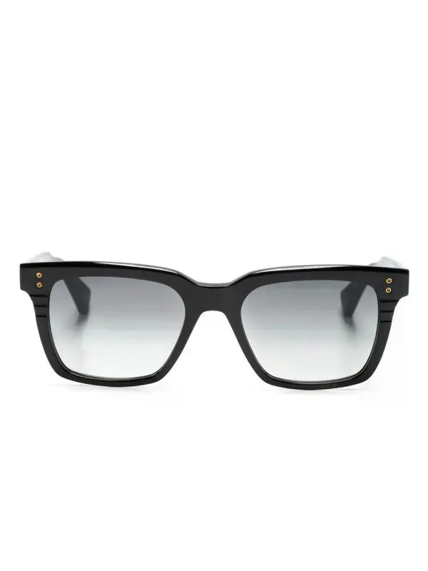 Dita Sequoia Square-frame Sunglasses - Black