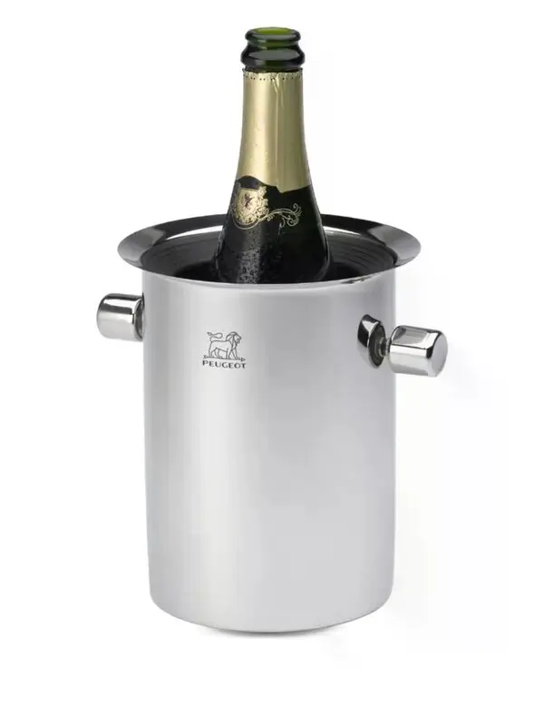 PEUGEOT Steel Champagne Bucket - Silver