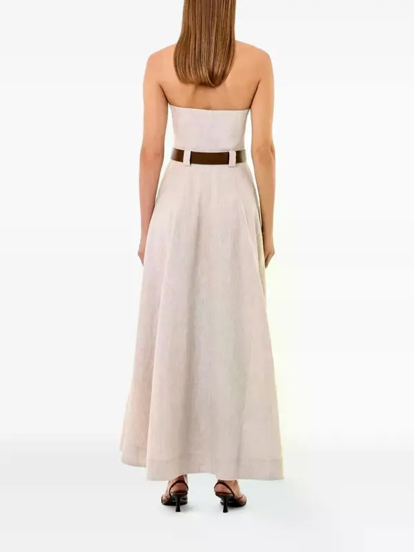 knee length dresses for ladies Anastasia Matt Silk Midi Dress Black Xs main image 0