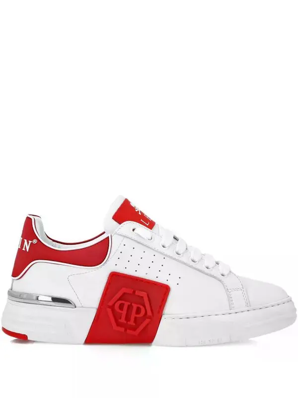Philipp Plein Logo-embellished Sneakers - White