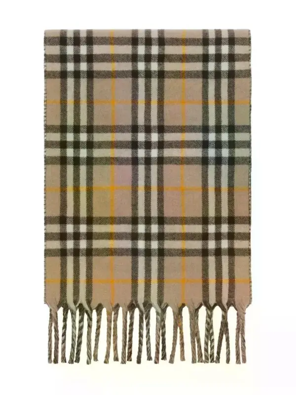 Burberry Reversible Cashmere Scarf - Brown