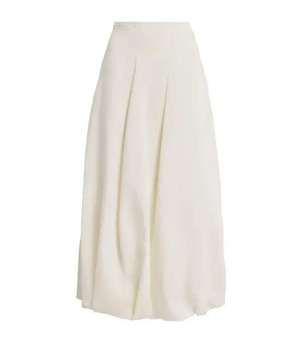 Max & Co. Canvas Balloon Midi Skirt