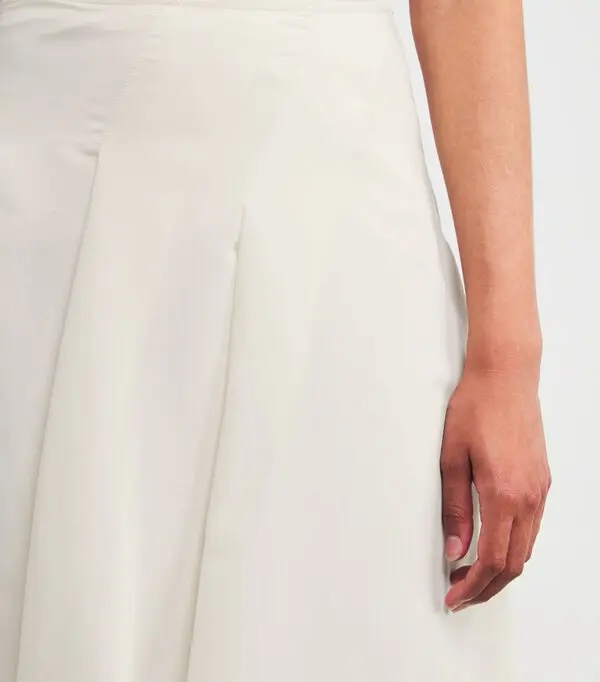 Max & Co. Canvas Balloon Midi Skirt