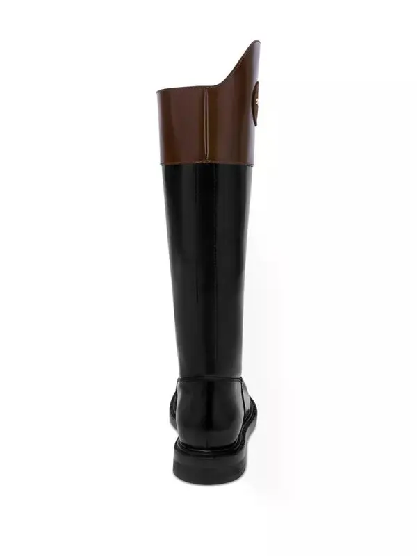 Moschino Leather Boots