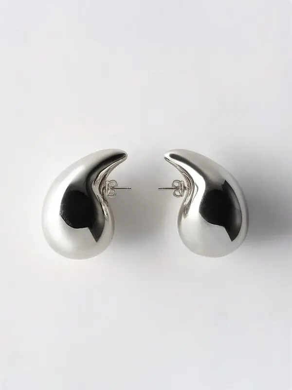 Bottega Veneta Drop Earrings In 925 - Silver