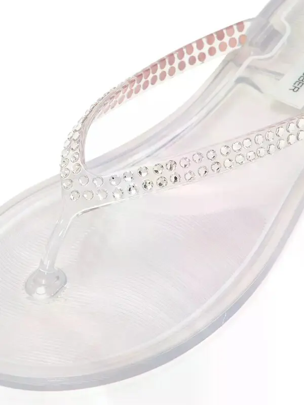 Christopher Esber Jo Crystal Flip Flops