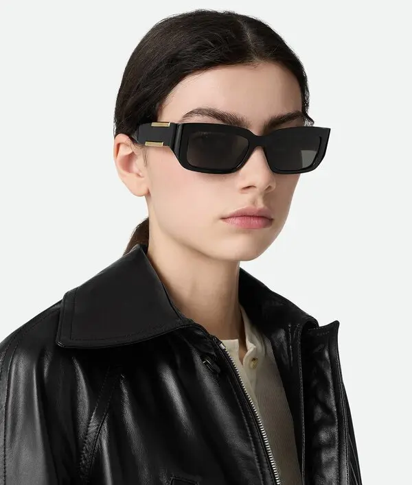 BOTTEGA  VENETA Dash Rectangular Sunglasses