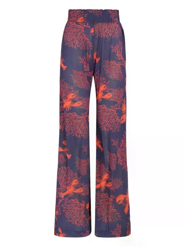 BRIGITTE Graphic-print Trousers