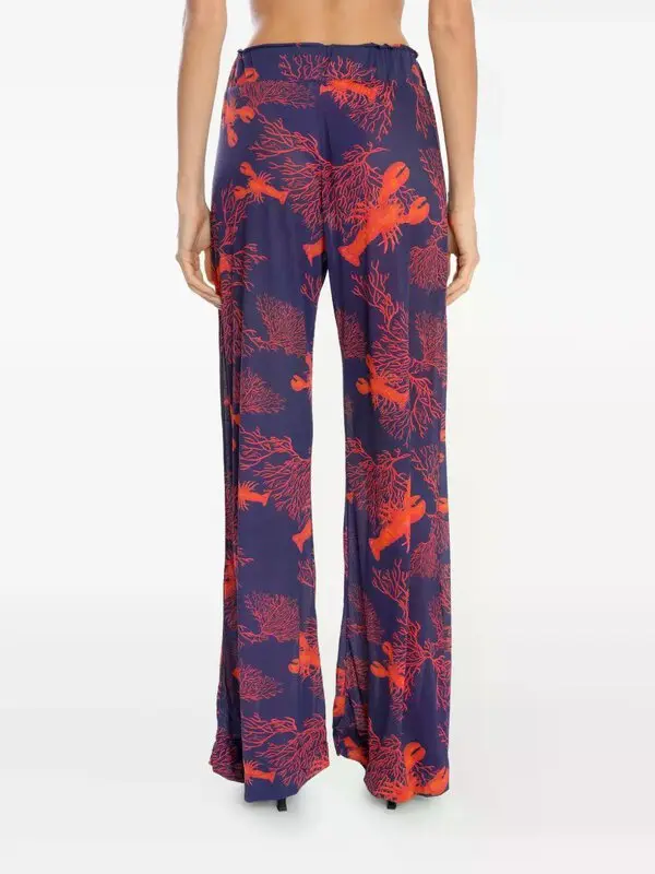 BRIGITTE Graphic-print Trousers