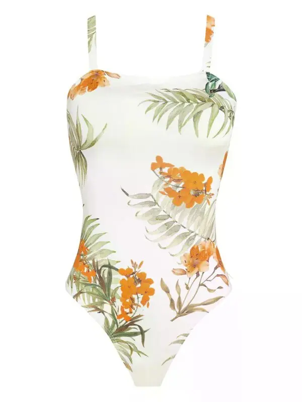 BRIGITTE Floral-print One-piece Swimsuit